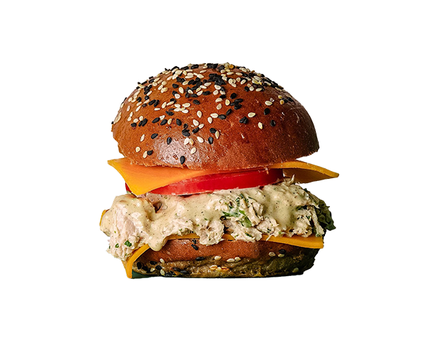 Tuna Melt Bun – ananas